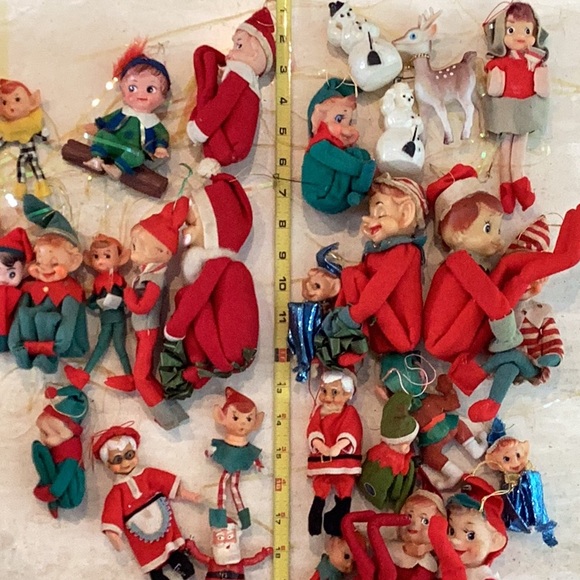 Vintage | Holiday | Vintage Knee Hugger Elf 95s Christmas Ornaments ...